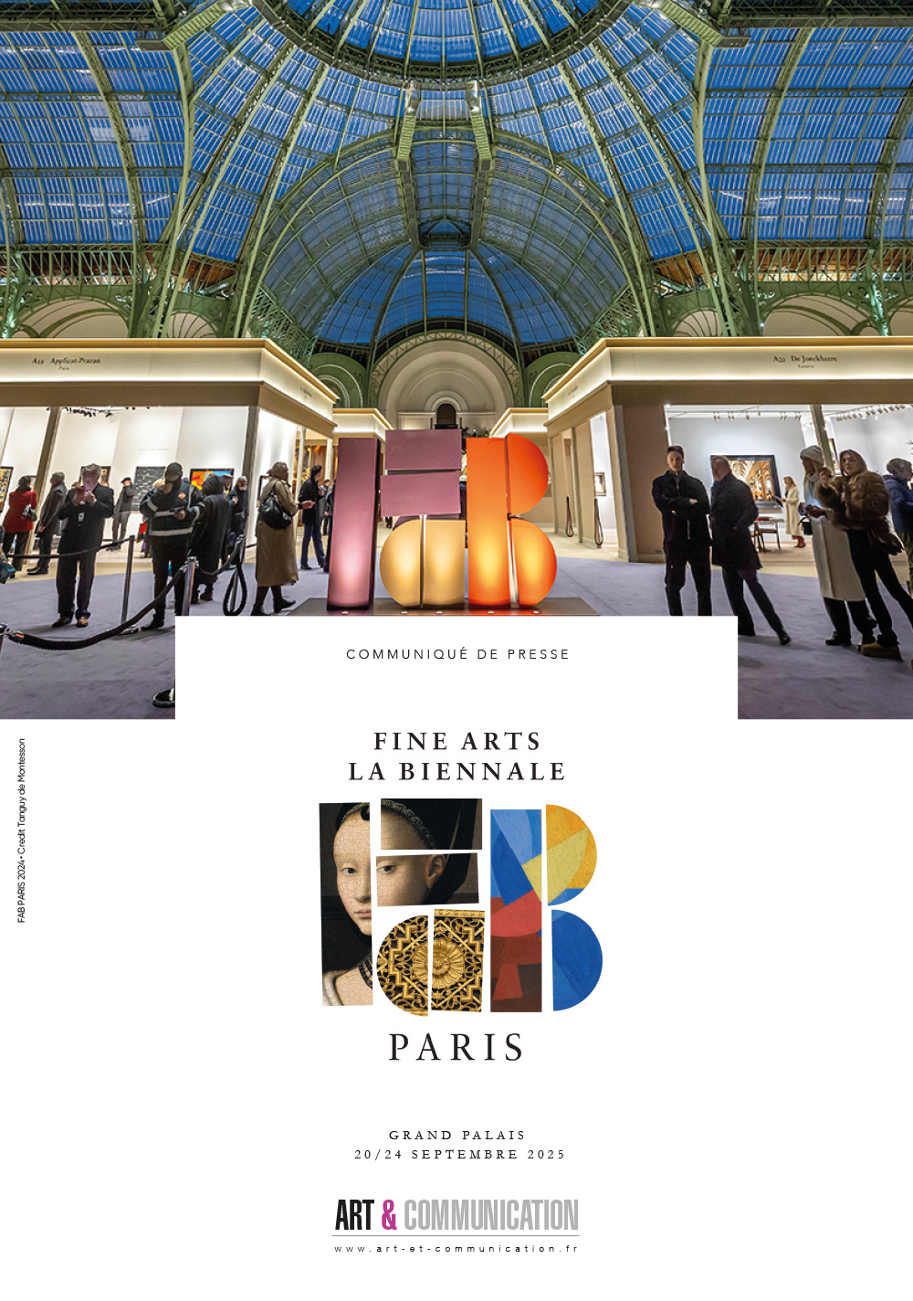 FAB PARIS 2025 au Grand Palais du 20 au 24 septembre 2025 - Art et ...